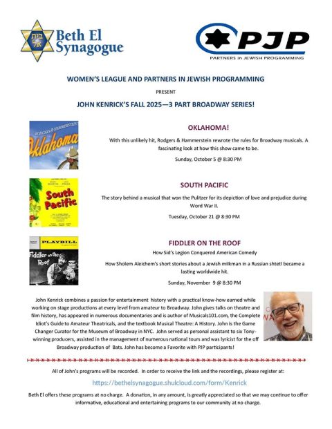 Beth El Synagogue | Serving the Jewish Community of Central New Jersey ...